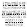 Stacked Font TTF, Mirror Letters Svg, Echo Font svg, Stacking Alphabet ...