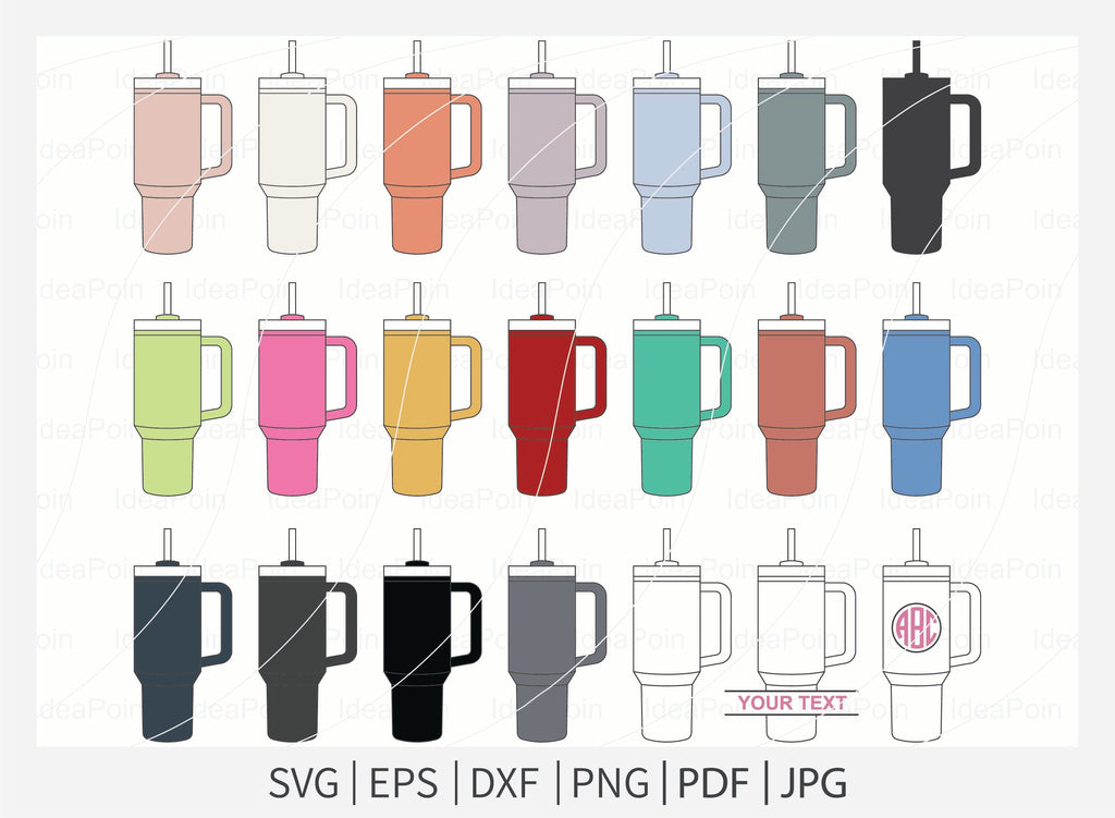 Stanley Quencher svg, Stanley Cup svg, Stanley Quencher Cup Inspired ...