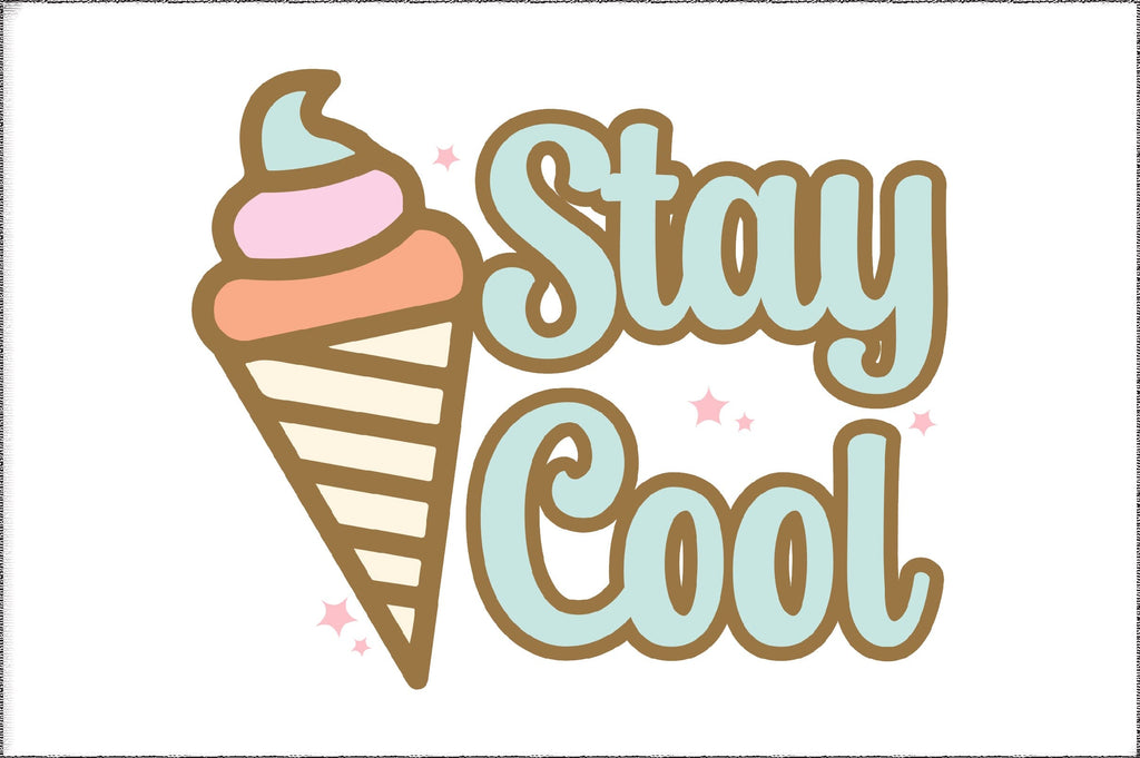 Stay Cool PNG, clipart, instant download, Sublimation Graphics - So Fontsy