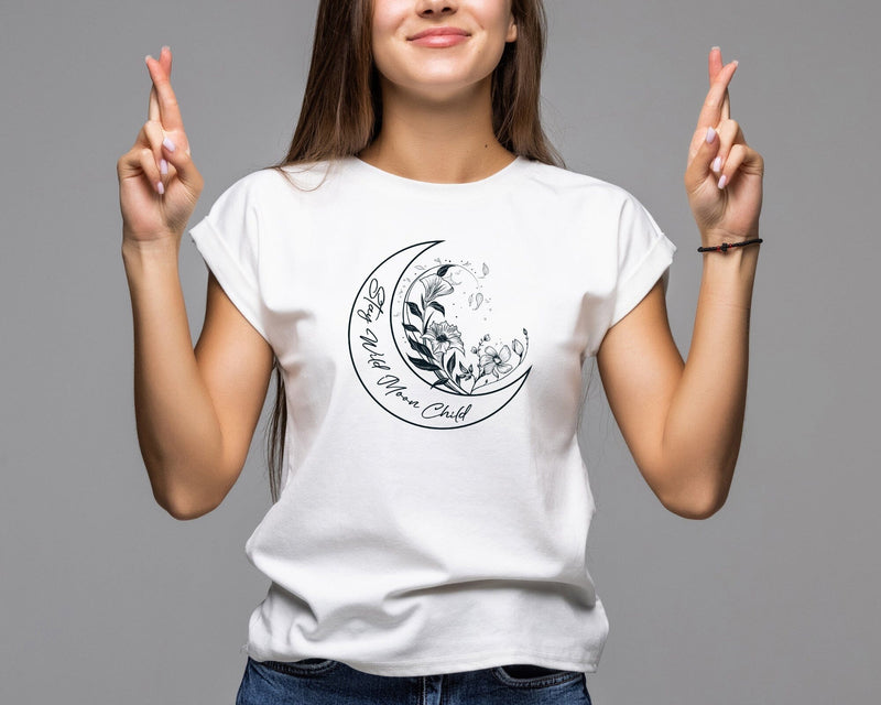 Stay Wild Moon Child Svg Png, Bohemian moon Svg, Positive vibes Svg ...
