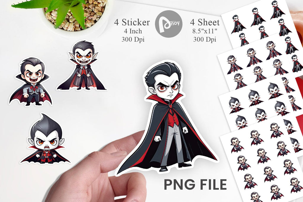 Sticker Vampires - So Fontsy