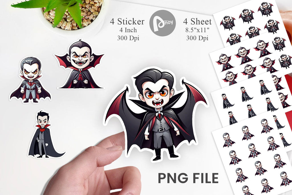 Sticker Vampires - So Fontsy
