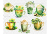 St.Patrick’s Day Clipart | St.Patrick’s Day Coffee PNG - So Fontsy