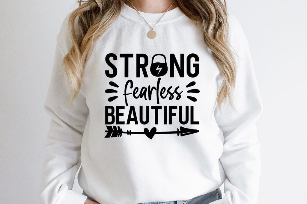 Strong fearless beautiful SVG Design - So Fontsy