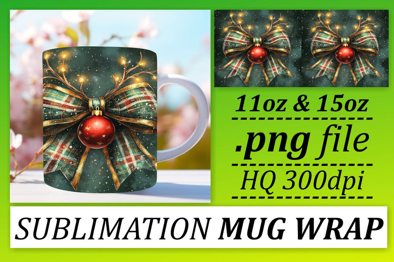 Sublimation-ready wraps, great for any occasion! , Xmas - So Fontsy