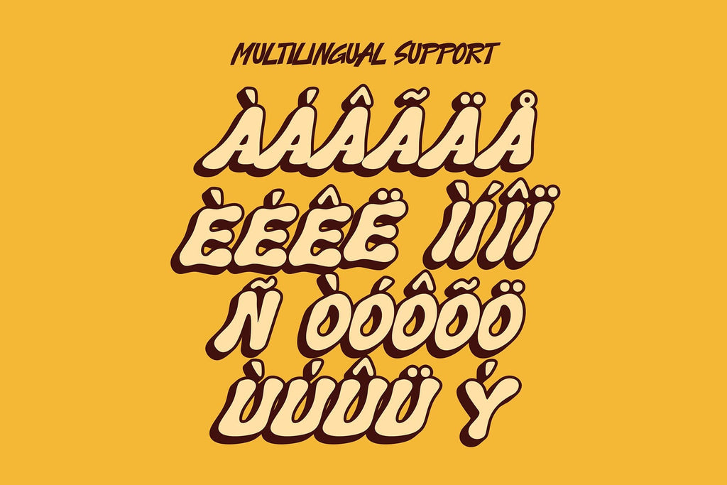 Sugar Drip - Dripping Layered Display Font - So Fontsy