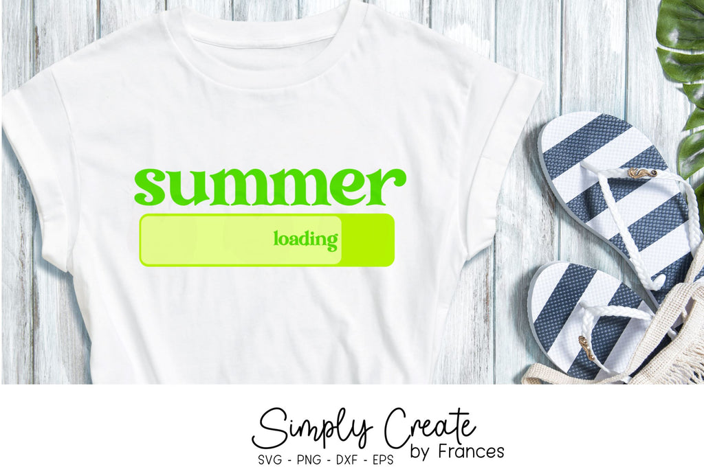 Summer Loading SVG - So Fontsy