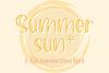 Summer Sun Handwritten font, Planner Fonts, Summer Fonts - So Fontsy