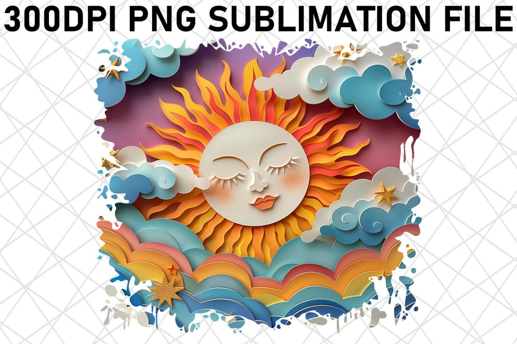 Sunrise Sunset Sunlit Sublimation Graphics - So Fontsy