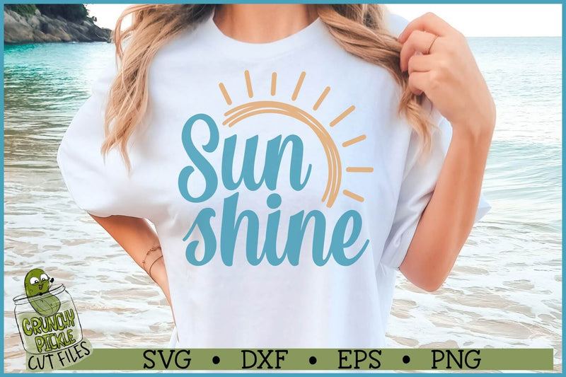 Sunshine Sun SVG File - So Fontsy