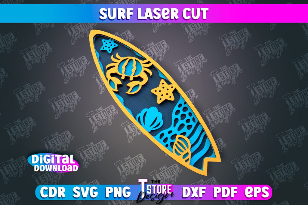 Surf Laser Cut | Wooden Surfboards | 3D Surf Design | Summer Design ...