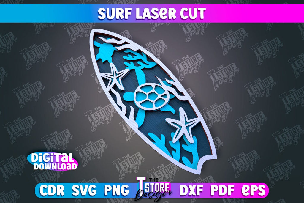 Surf Laser Cut | Wooden Surfboards | 3D Surf Design | Summer Design ...