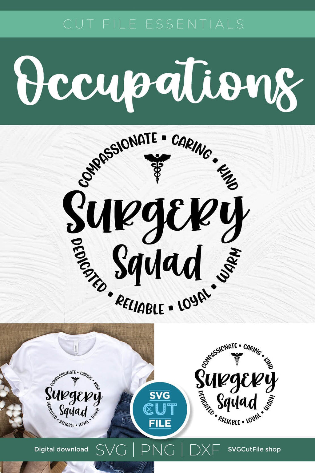 Surgery squad svg, surgical team svg, appreciation Gift for crew team ...