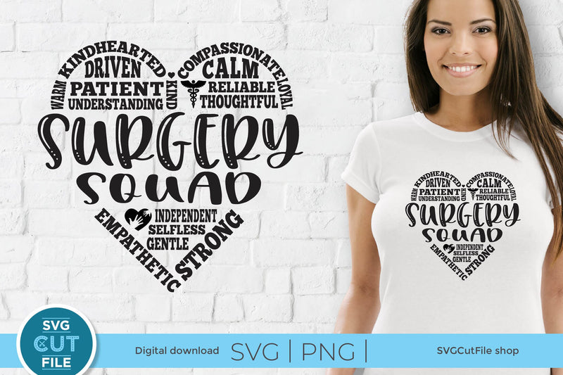 Surgery squad svg, surgical team svg, appreciation Gift for crew team ...