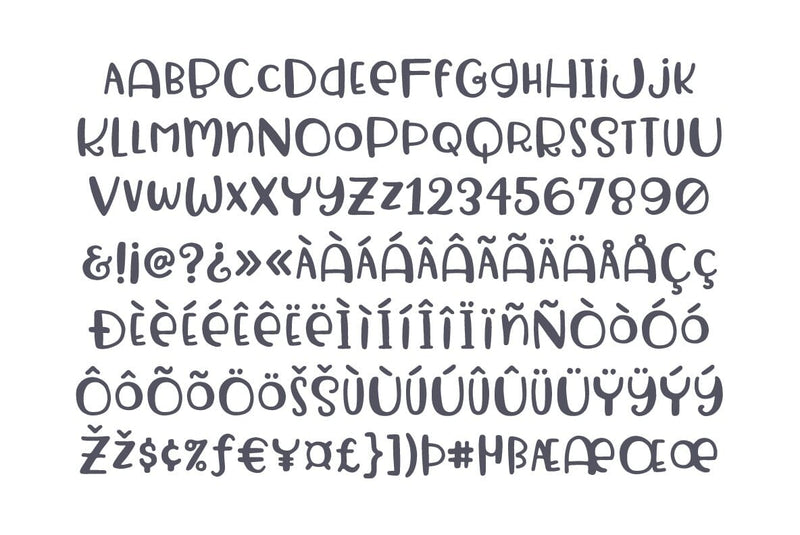 Sweet and Silly Font - So Fontsy