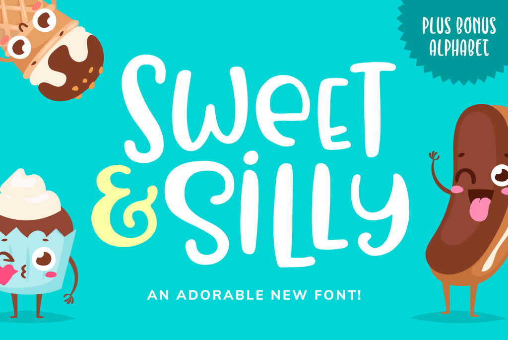 Sweet and Silly Font - So Fontsy