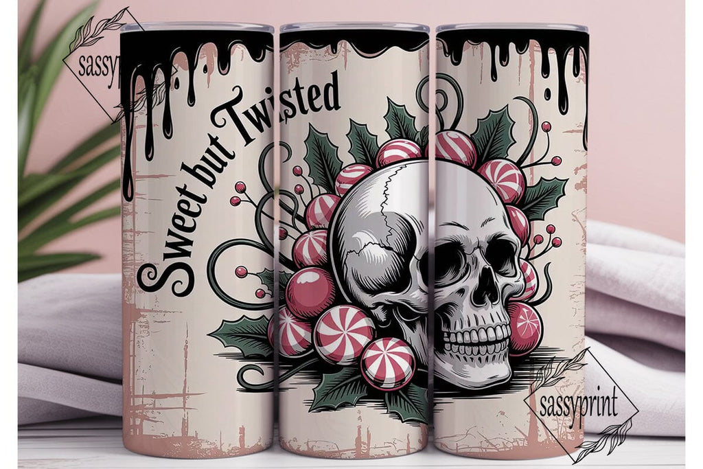 Sweet but Twisted Tumbler Wrap - So Fontsy
