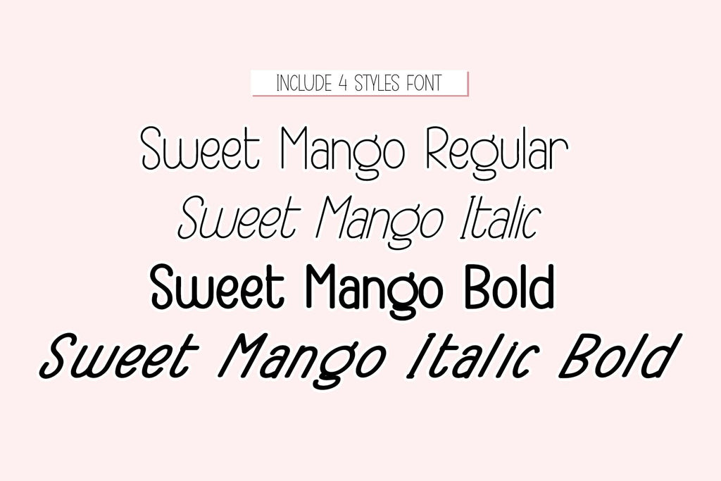 Sweet Mango - So Fontsy