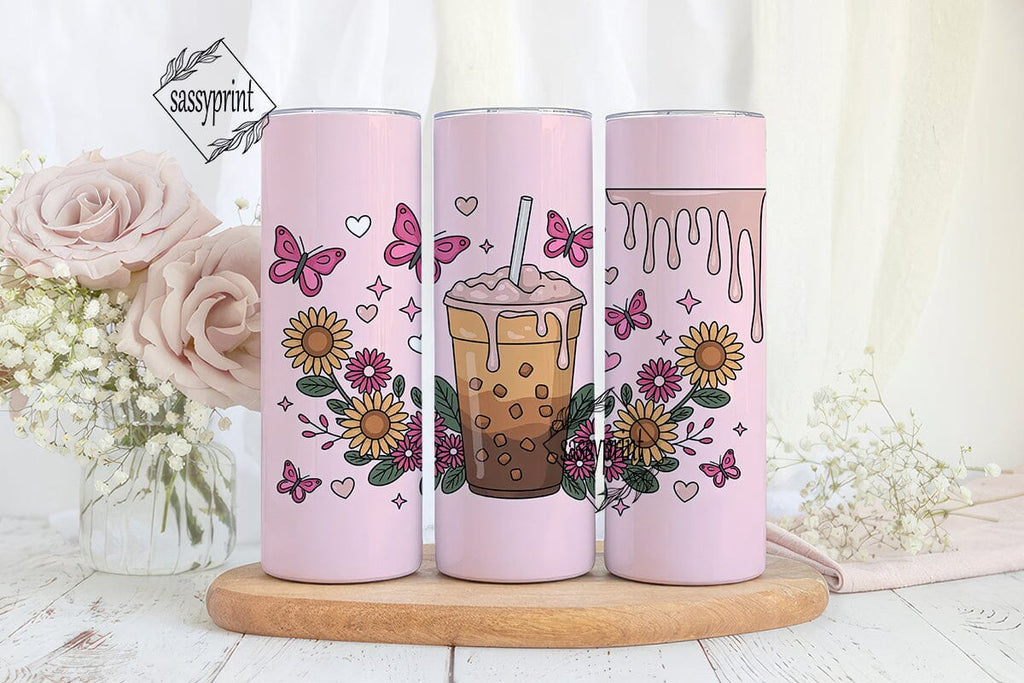 Sweet Tea Addict 20oz Tumbler Wrap - So Fontsy
