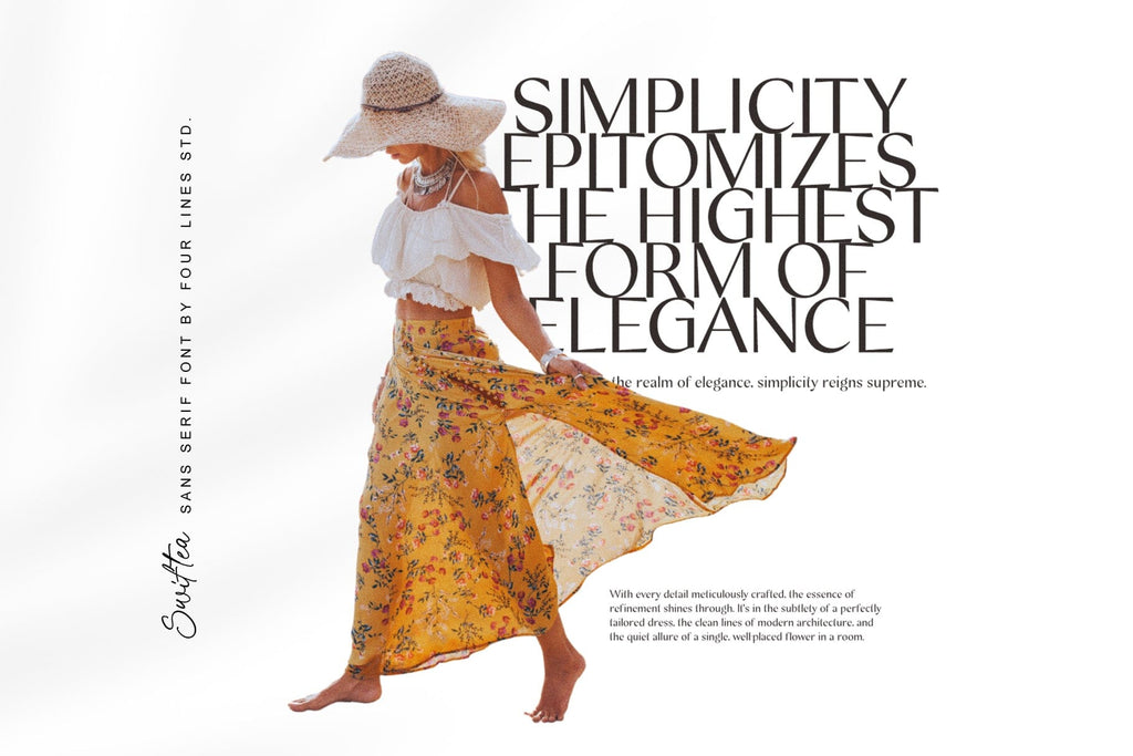 Swiftea – Clean Sans Serif Font - So Fontsy