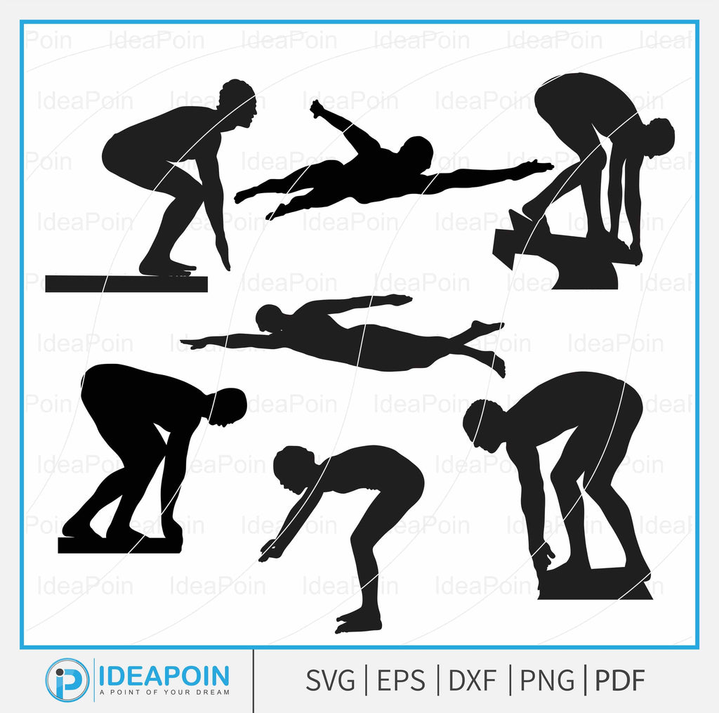 Swimming svg, Swimmer svg, Swim svg, Swimmer SVG Bundle, Swimmer svg ...