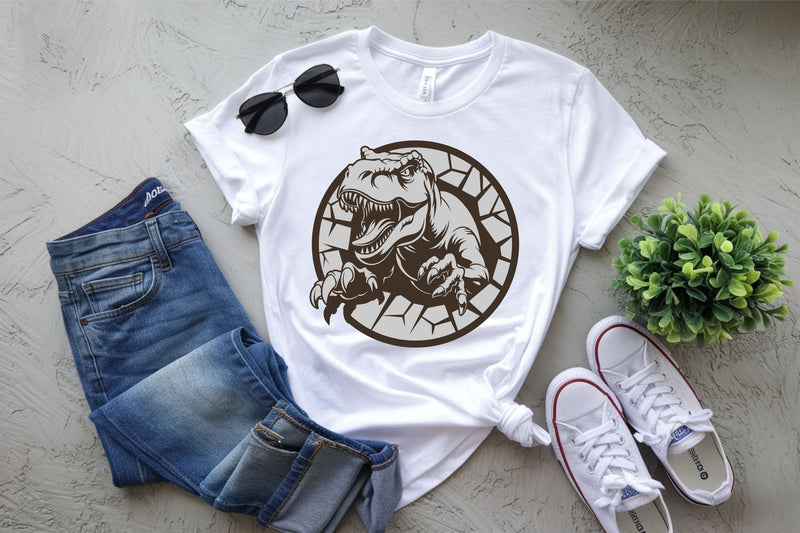 T-Rex Scratch SVG, Dinosaur Clipart, Tyrannosaurus Rex Png - So Fontsy