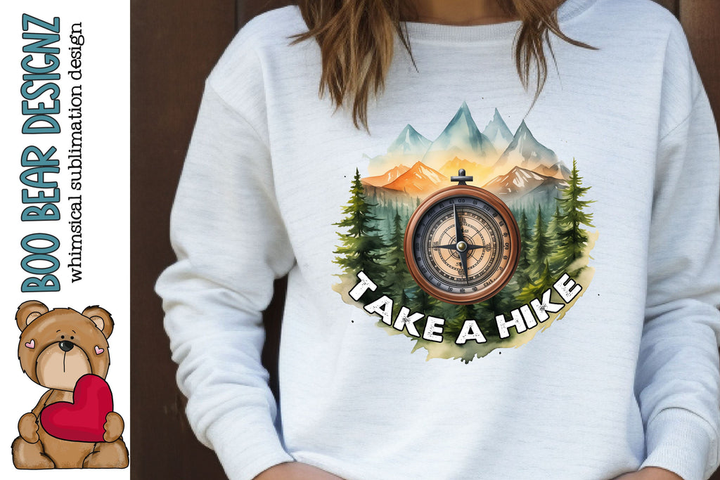 Take a Hike Clipart - So Fontsy