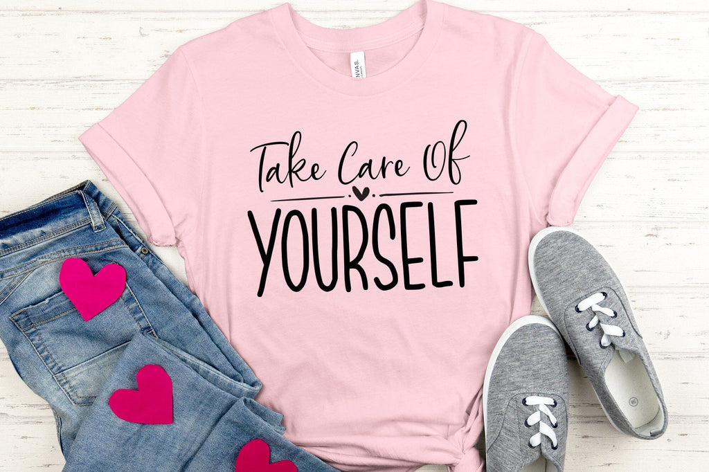 Take Care of Yourself, Mental Health SVG - So Fontsy