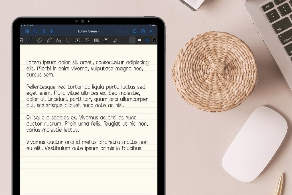 Taking Note - Handwritten Font - So Fontsy