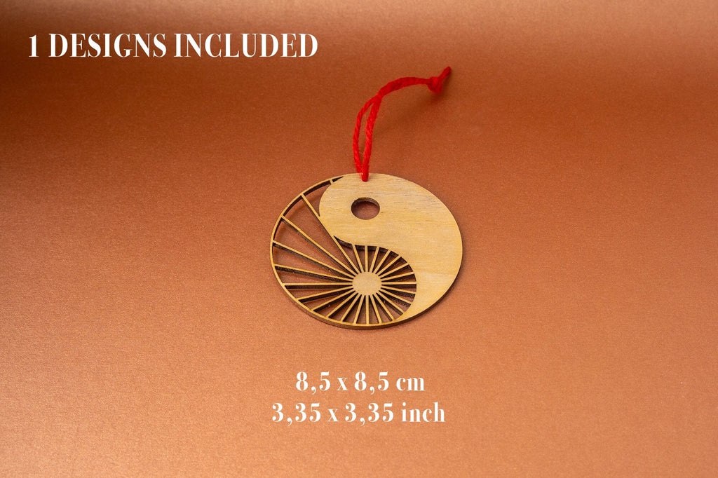 Tao Tree Ball Vector File for Laser Cutter. - So Fontsy