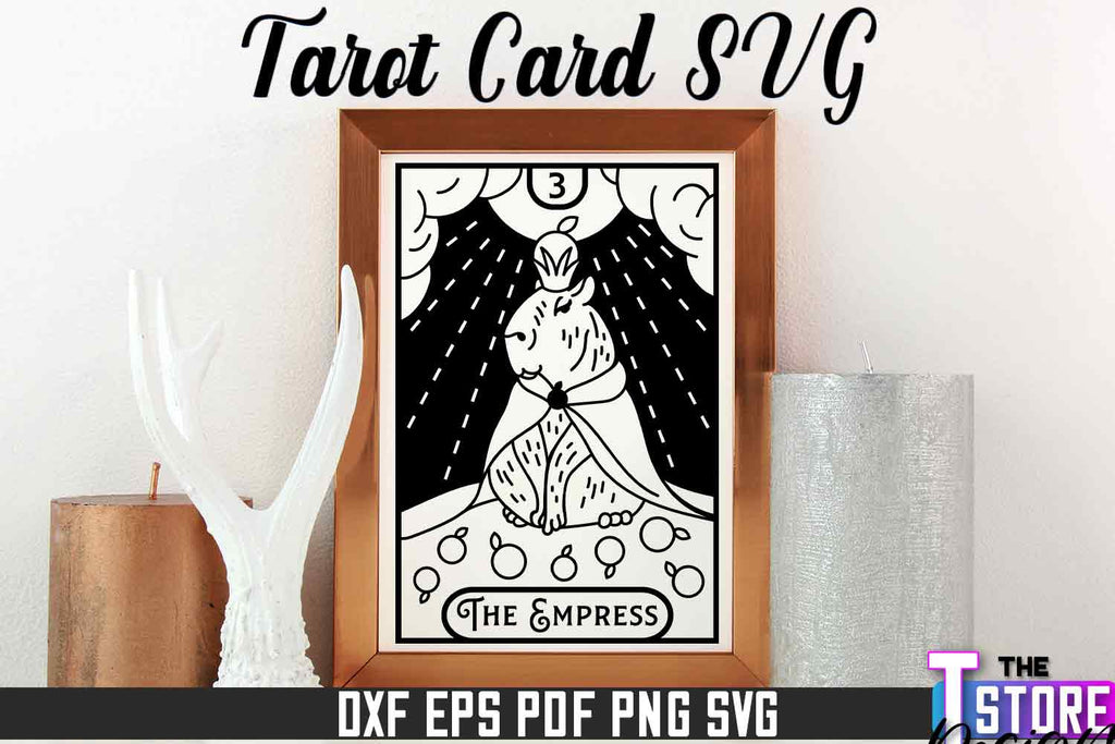 Tarot Card Laser Cut | Tarot Card Design | CNC File - So Fontsy