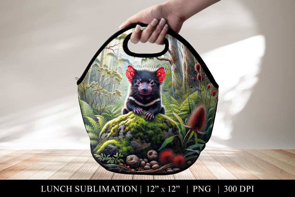 Tasmanian Devil Sublimation Design - So Fontsy