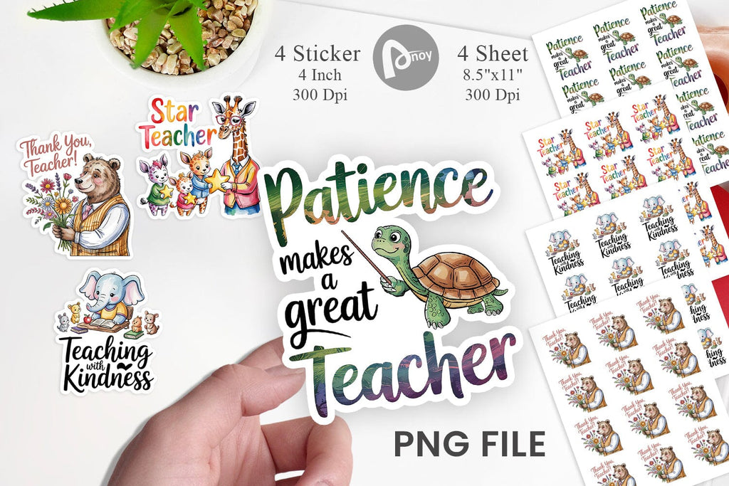 Teacher Appreciation Sticker - So Fontsy