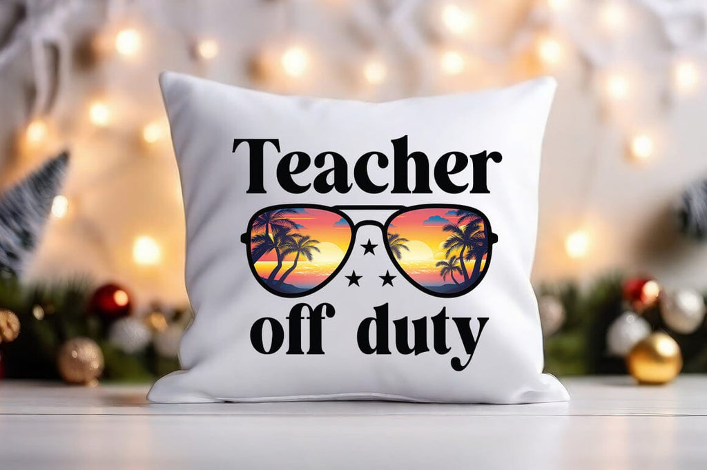 Teacher off duty PNG Design - So Fontsy