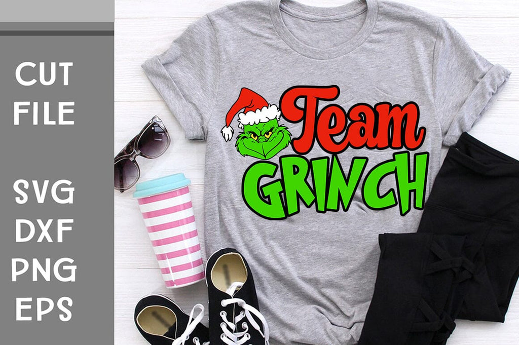Team Grinch SVG - So Fontsy