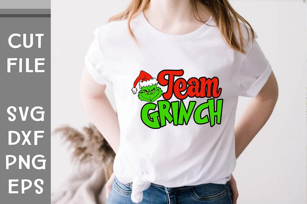 Team Grinch SVG - So Fontsy