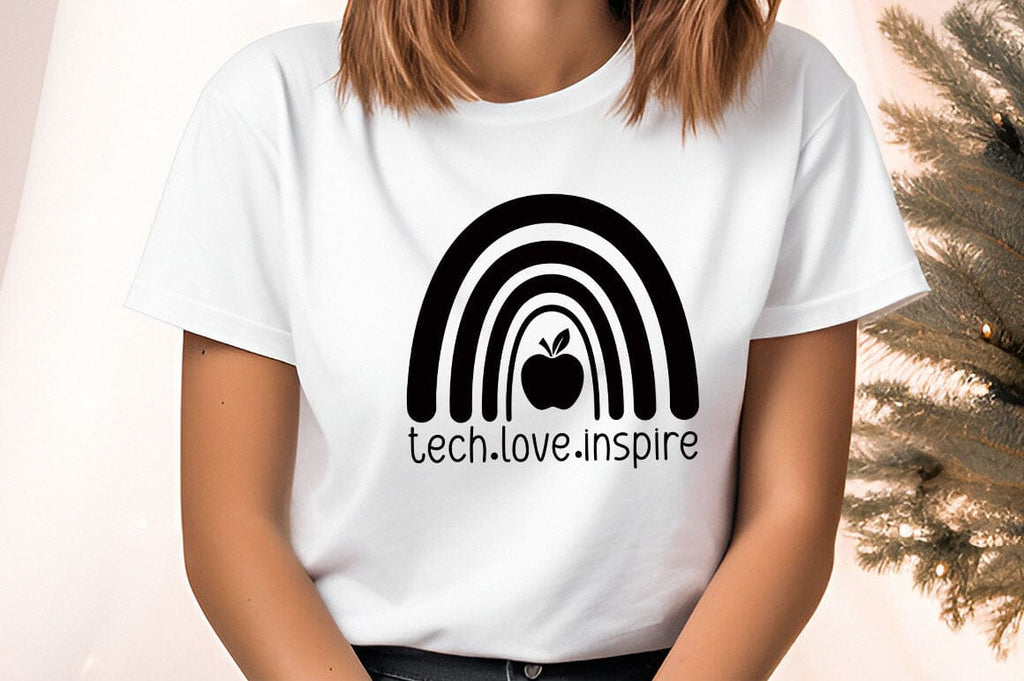 tech love inspire svg Design - So Fontsy