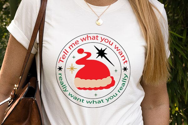 Tell me what you want really want what you really - So Fontsy
