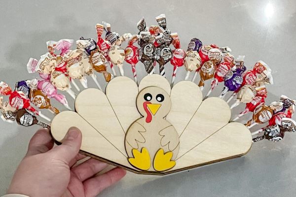 Thanksgiving Turkey Laser SVG File - So Fontsy