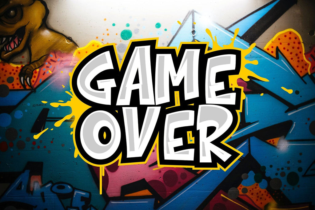 The Bolder Shadows - 3d Layered Graffiti Font - So Fontsy