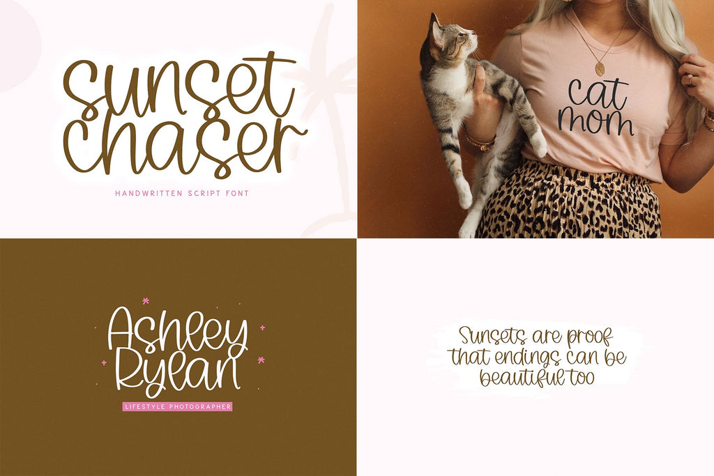 The Cute Handwritten Bundle - 15 Fonts for Crafters - So Fontsy