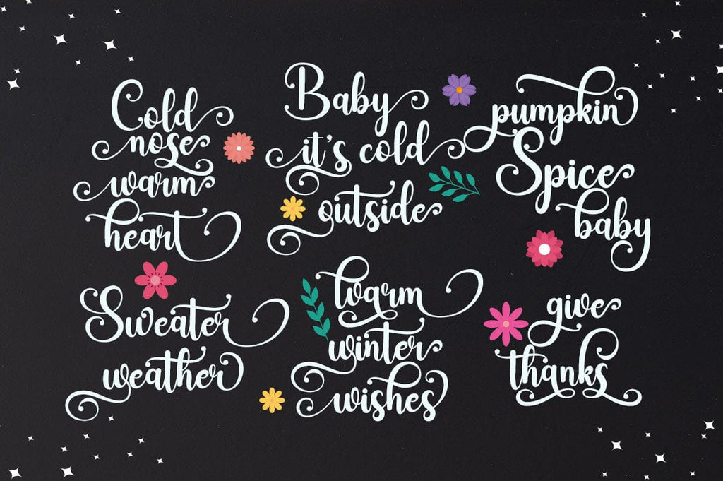 The Family Calligraphy Script - So Fontsy