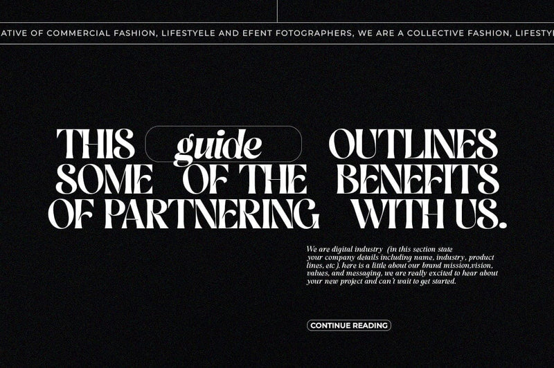 The Gillery - Modern Serif Typeface - So Fontsy