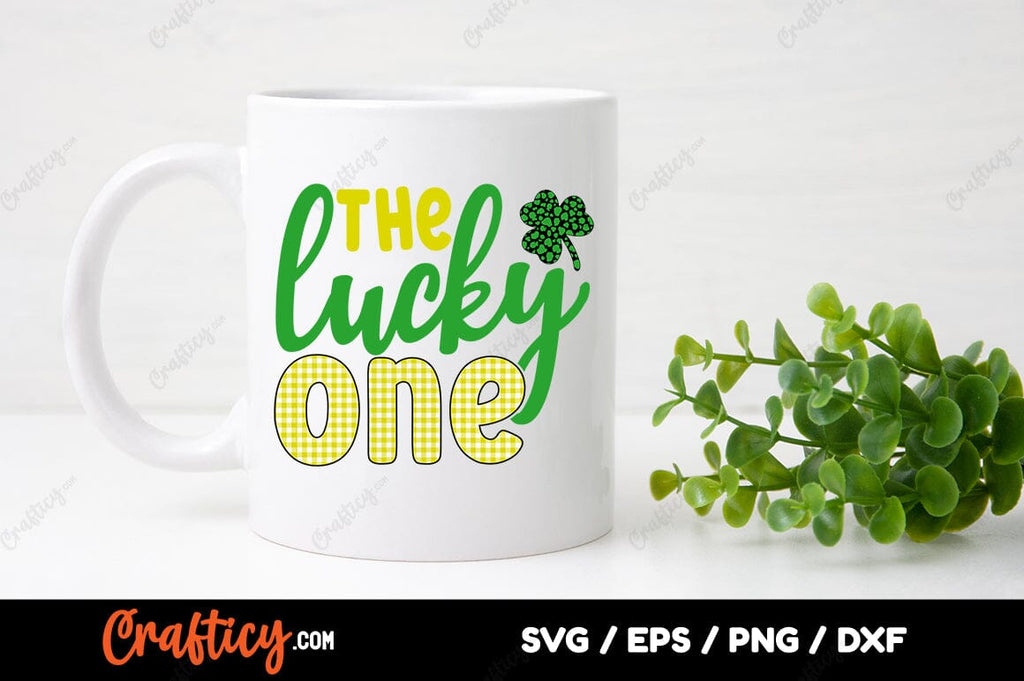 The lucky one SVG Design - So Fontsy