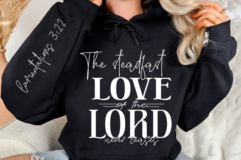 The Steadfast Love Of The Sleeve SVG Design - So Fontsy