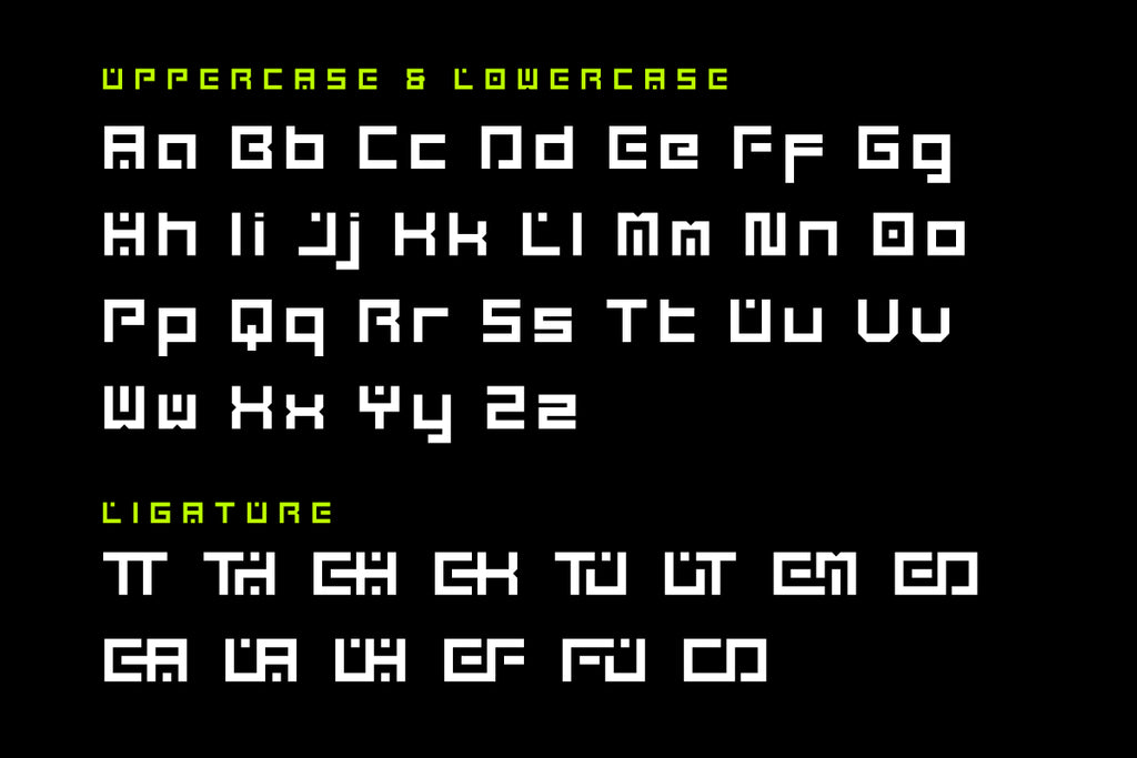 Themiru - Futuristic Tech Font - So Fontsy
