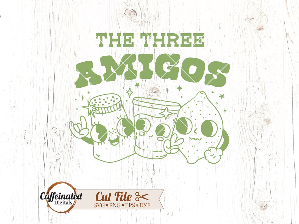 Three Amigos SVG - So Fontsy