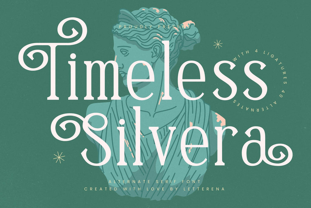 Timeless Silvera - Alternate Serif Font - So Fontsy