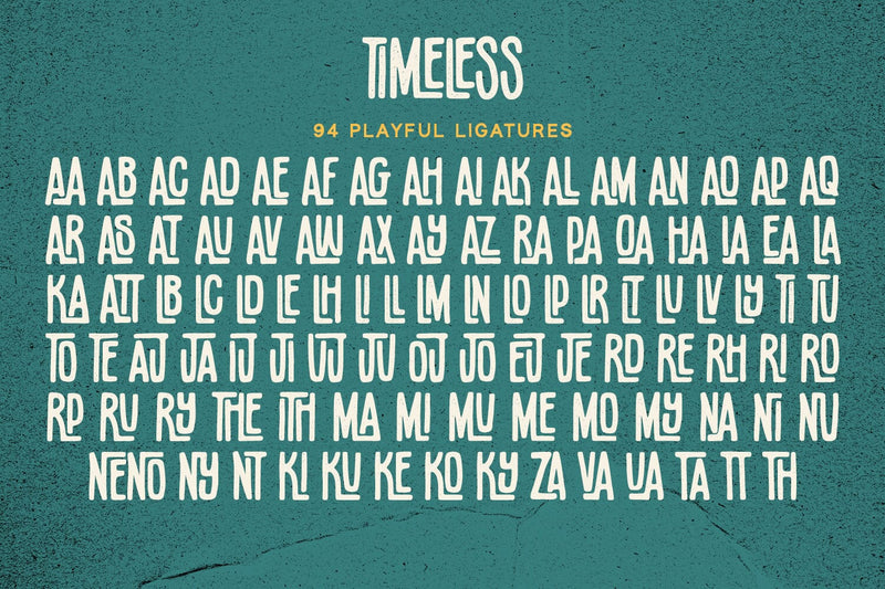 Timeless - Vintage Font - So Fontsy