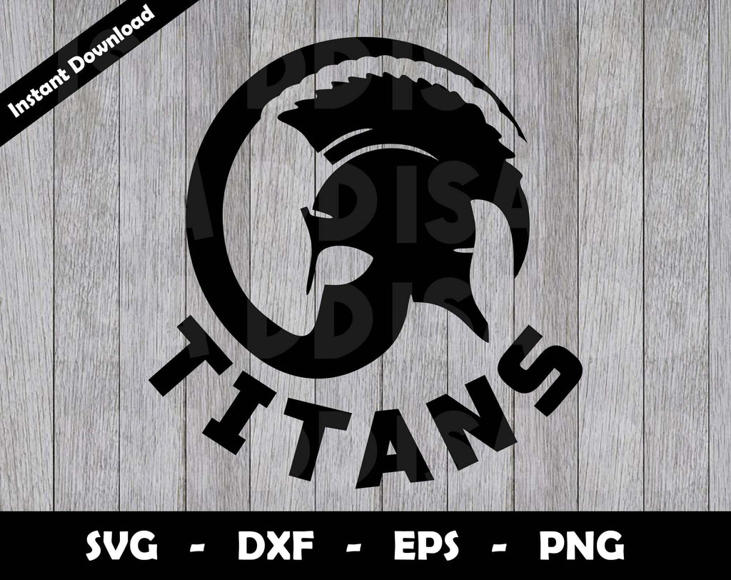 Titans SVG Cut File, Titans logo SVG Design, Titans Football Mascot, T-Shirt Sublimation Design ...